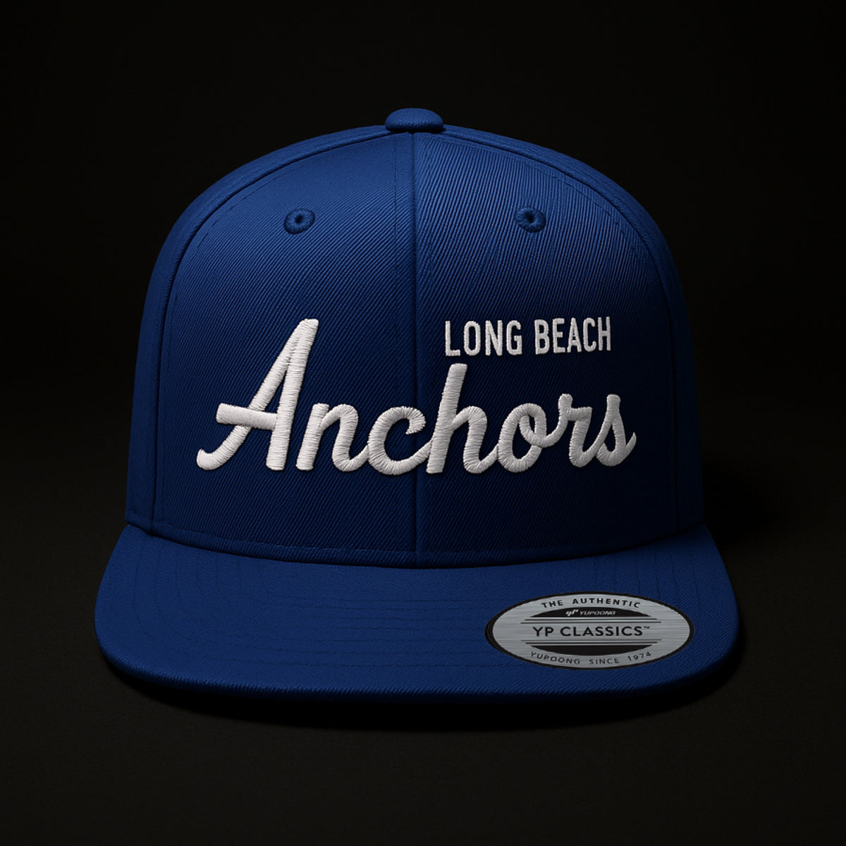 Long Beach Anchors Classic Script Snapback – Stay Anchored-Lifestyle Brand